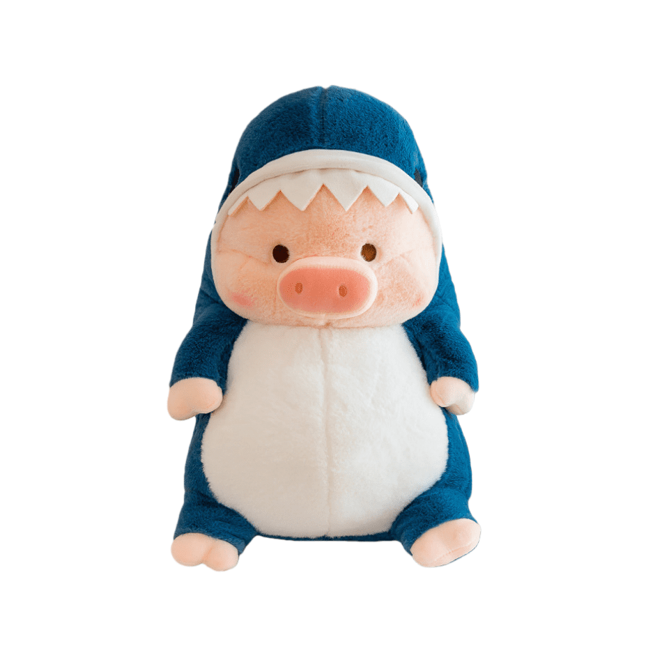 Cute Transforming Pig Plush Toy Soft Bean-Filled Stuffed Animal ...