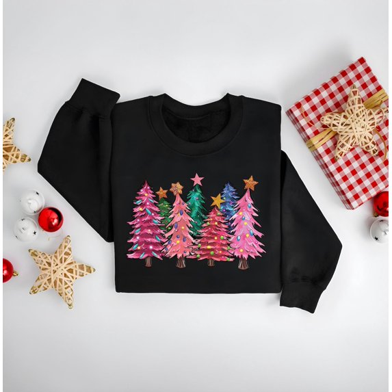 Cute Tree SweatMerry And Bright Sweater, Tis The Season Chic Party ...