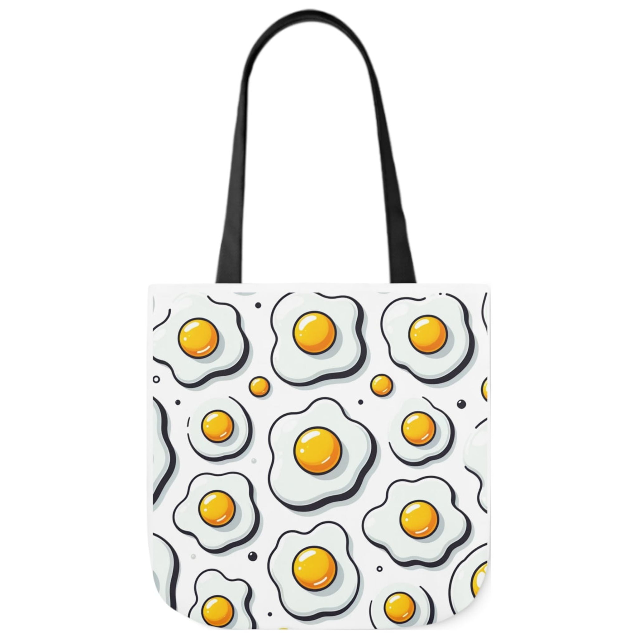 Yolk'tastic! 13" x 13" Egg Print Tote - Perfect for Everyday Use By ...