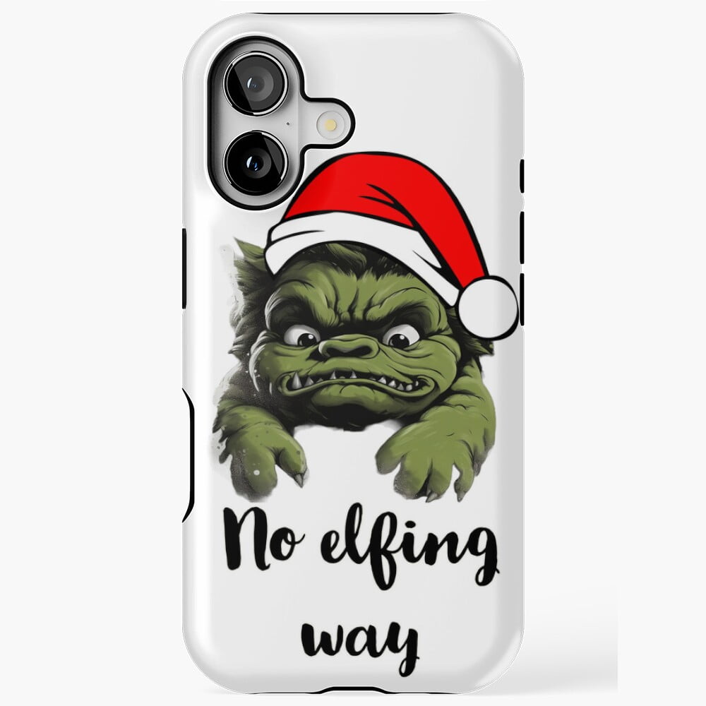Cute Troll No Elfing Way Protective Case for iPhone 11 12 13 14 15 16 ...