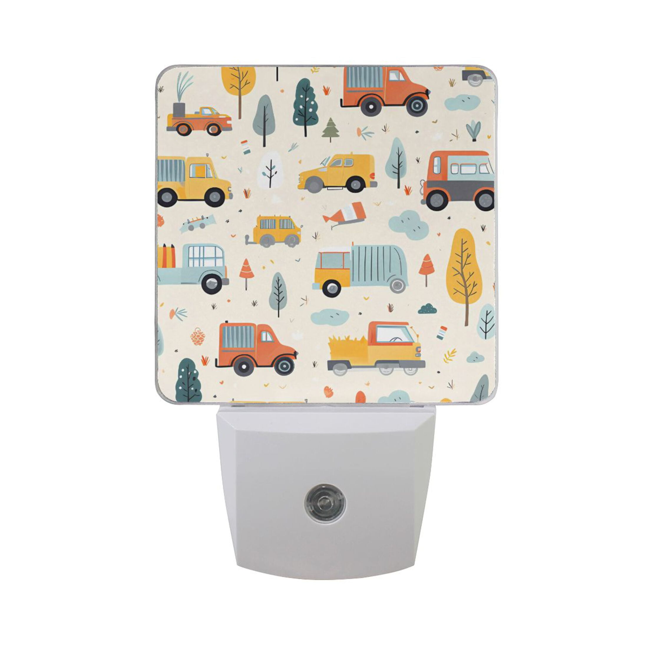 Cute Trucks and Car Night Light LED Dusk to Dawn Auto Sensor Night Lamp ...