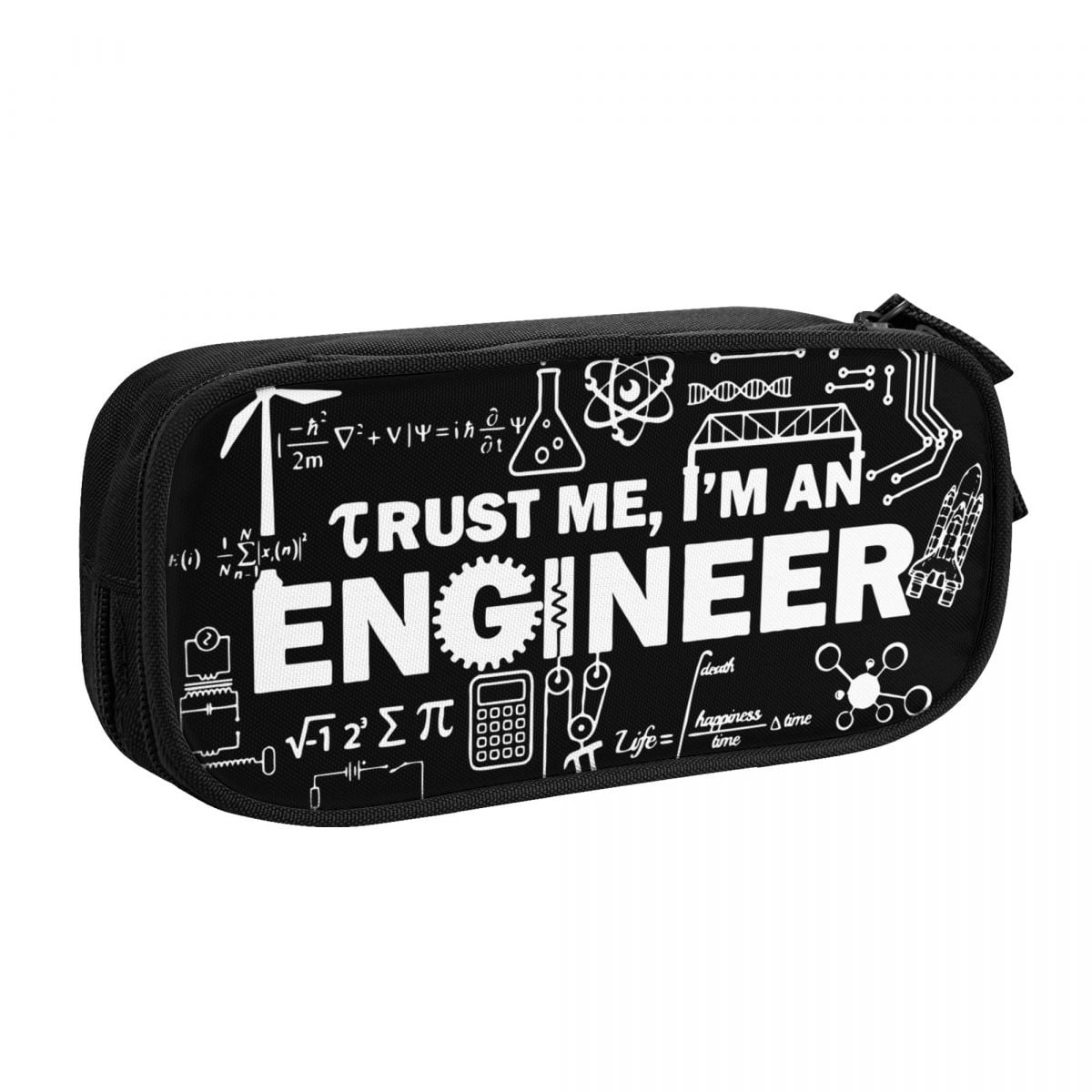 Cute Trust Me I'm AN Engineer Pencil Cases Geek Pencil Box Pen for ...
