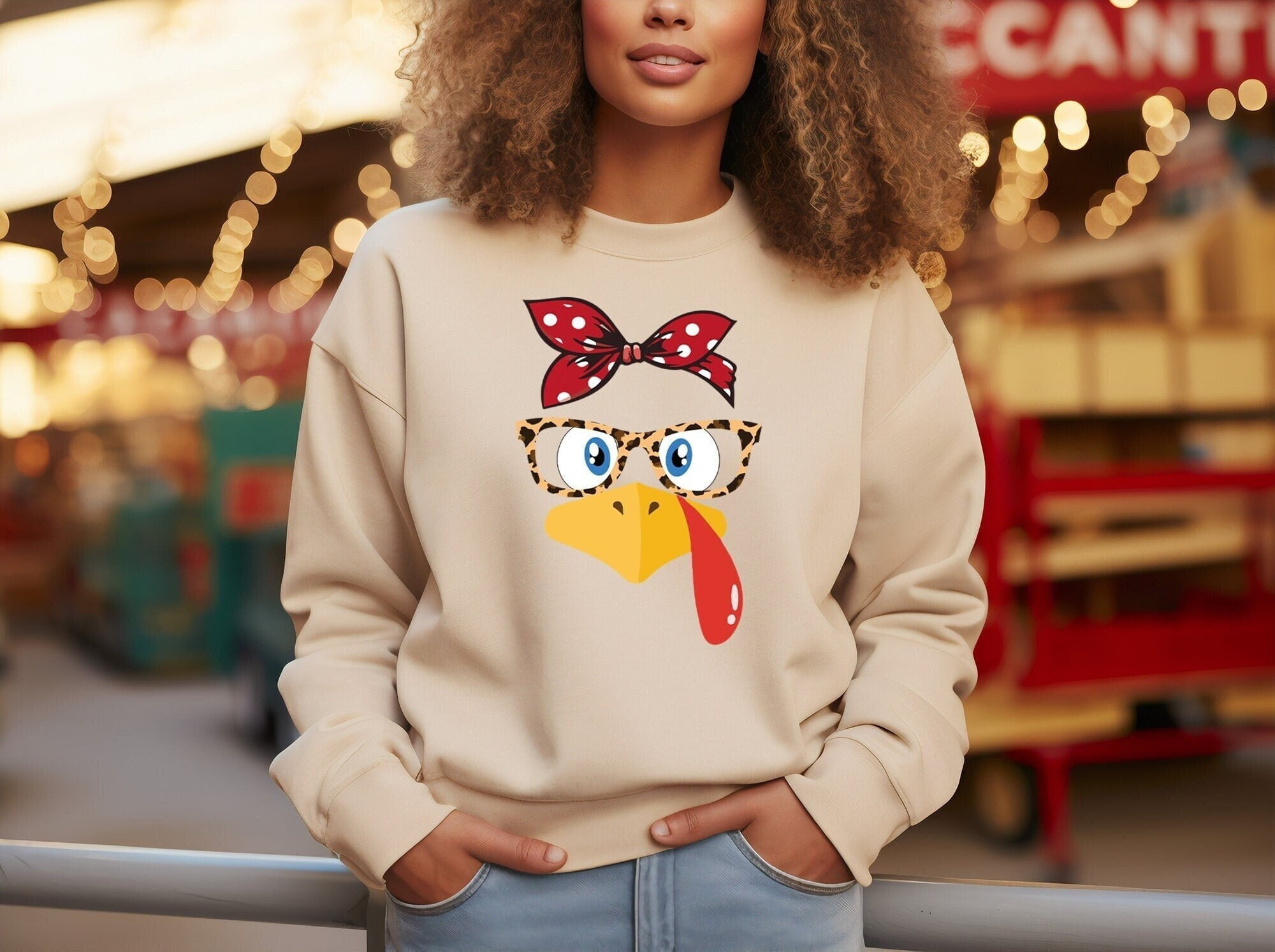 Cute Turkey Fall Thanksgiving T-Shirt, Thanksgiving Family Matching ...