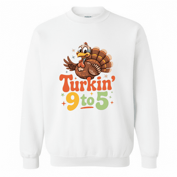 Cute Turkey Gobble Fall Vibes Autumn Thanksgiving Humor Graphic Art ...
