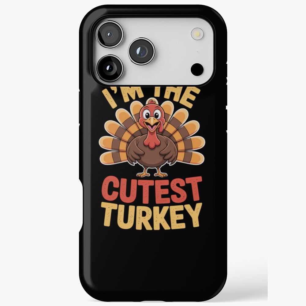 Cute Turkey Matching Family Group Party Case Compatible with iPhone 11 ...