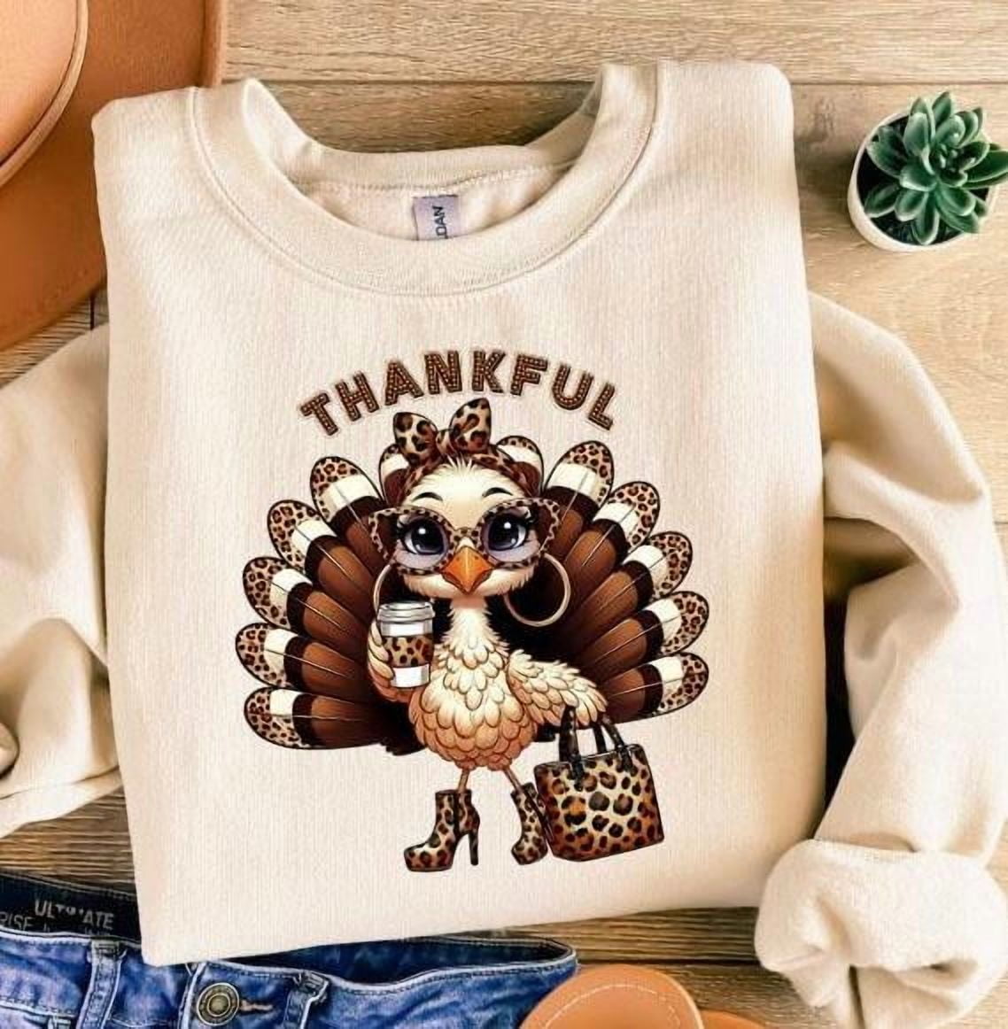 Cute Turkey Sweatshirt, Thankful Turkey Shirt, Coquette Bow Turkey Tee ...