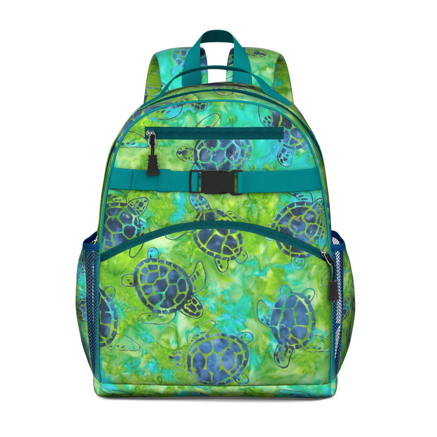 Cute Turtles Cartoon Backpack - Waterproof School Bag with Breathable ...