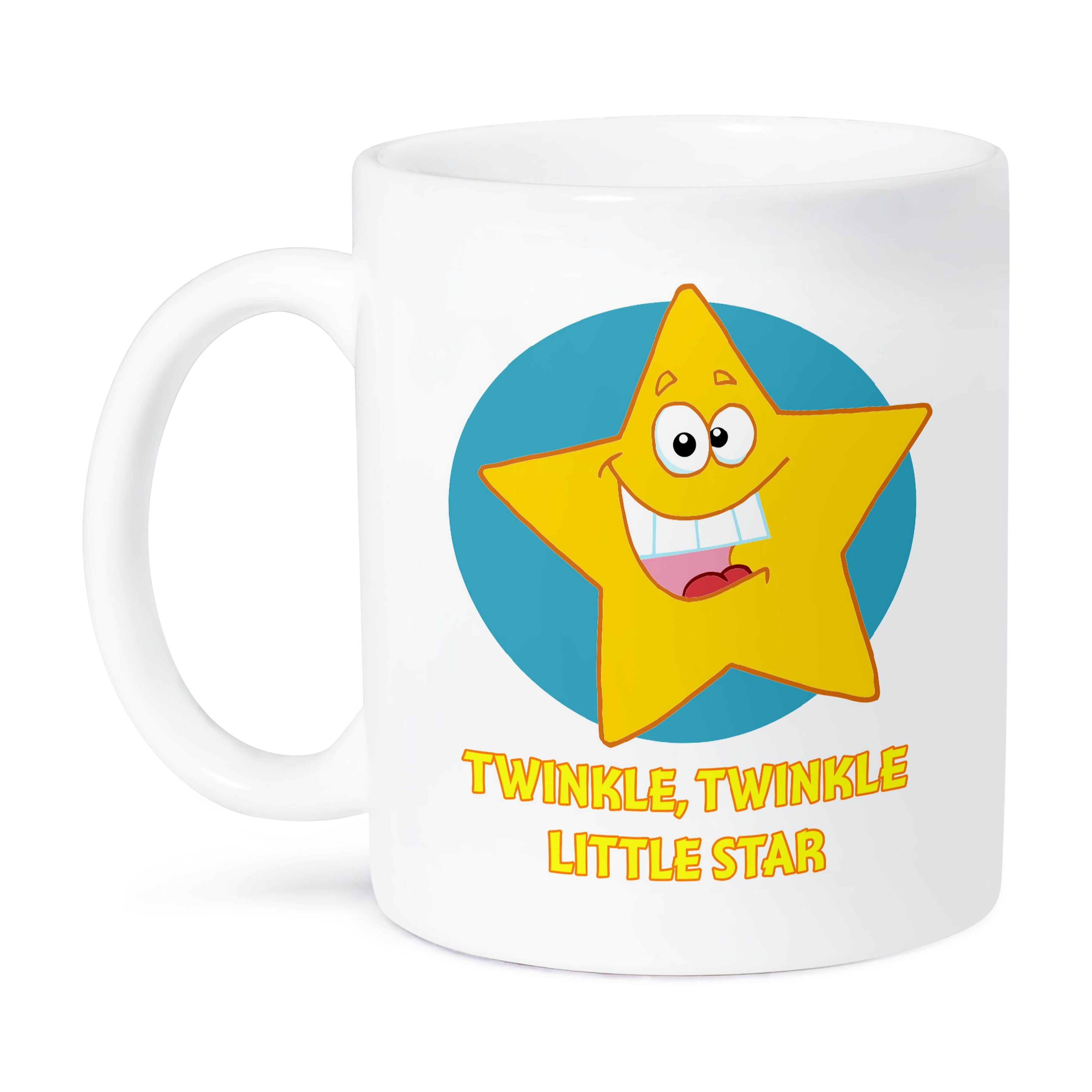 3dRose, Cute Twinkle Twinkle Little Star Cartoon For Kids, 11oz Mug ...