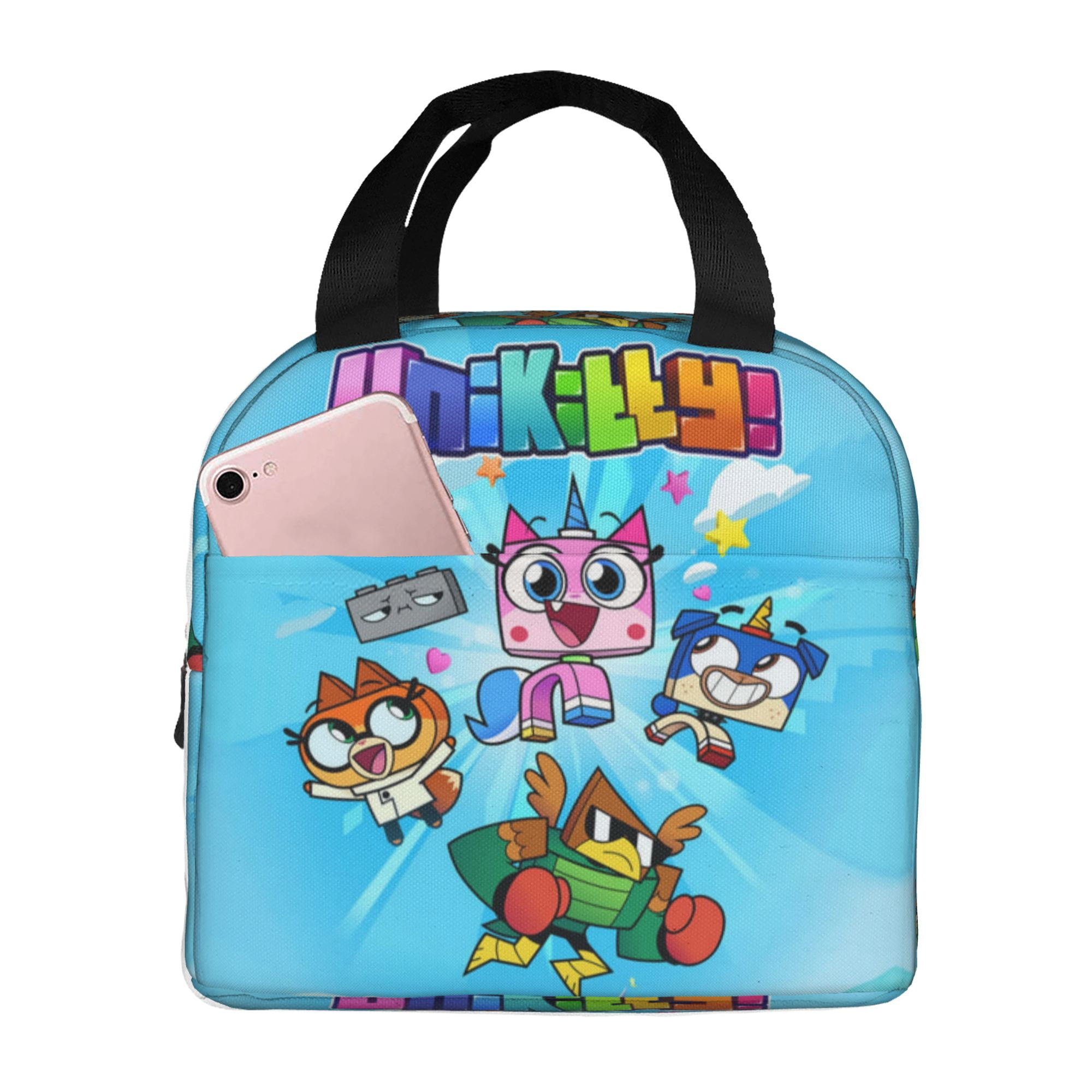 Cute Unikitty Lunch Bag Portable Tote Bag Insulated Lunch Box Picnic ...