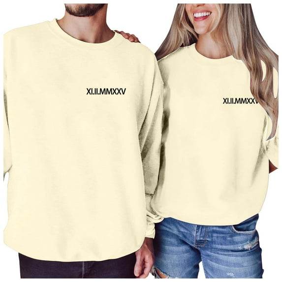 Cute Valentine's Sweatshirt for Women Love Heart Shirts Fashion Print ...