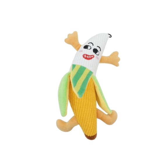 Cute Vegetable Fruit Squeaky Dog Toy with Built-In Squeaker, Durable ...