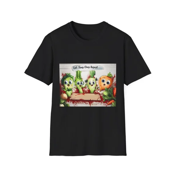 Cute Vegetable Graphic Fun Gift For Chefs Foodie Humor Kitchen Unisex T ...