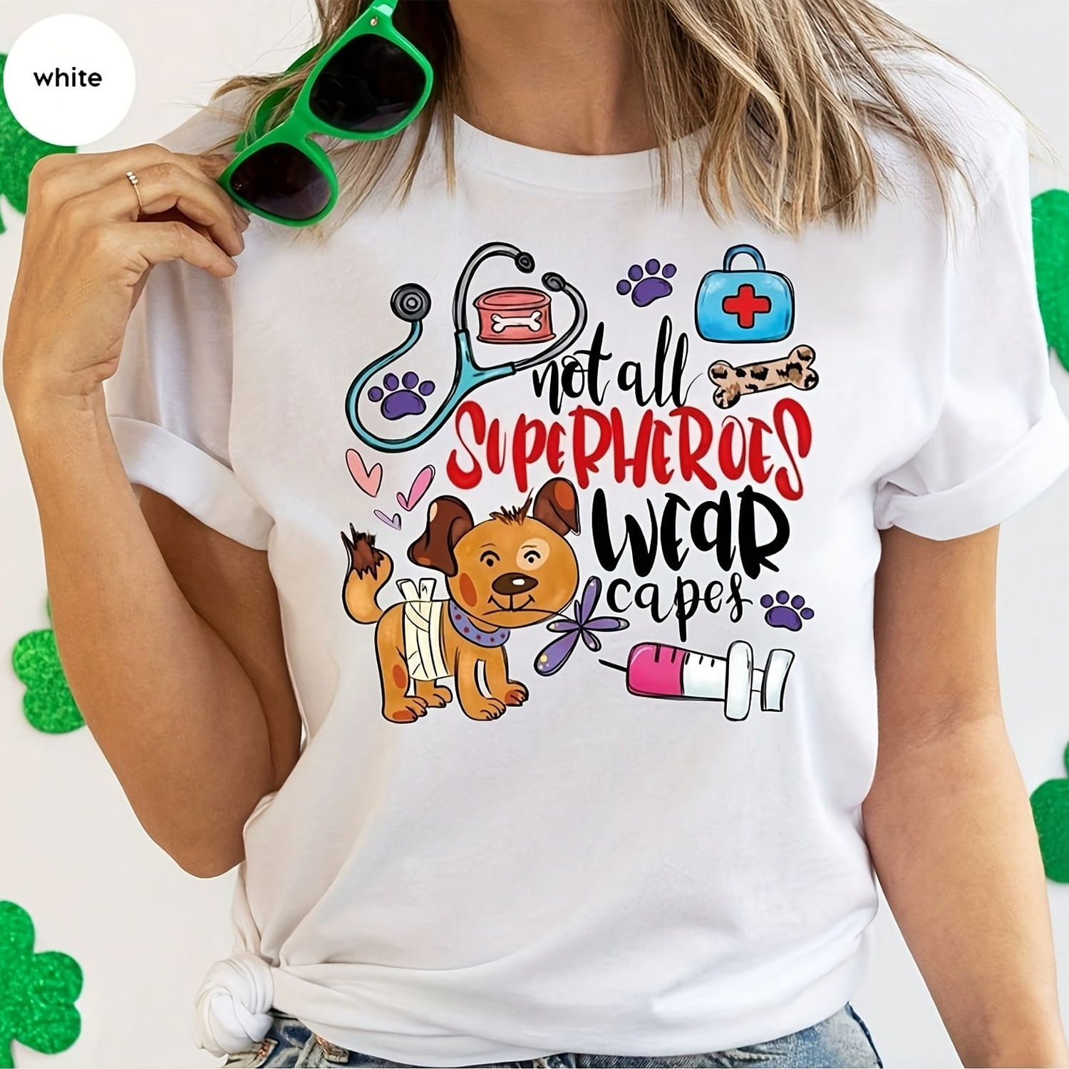 Cute Veterinarian Gift, Funntethoscope Graphic S1Hirt, Vet Technician T ...