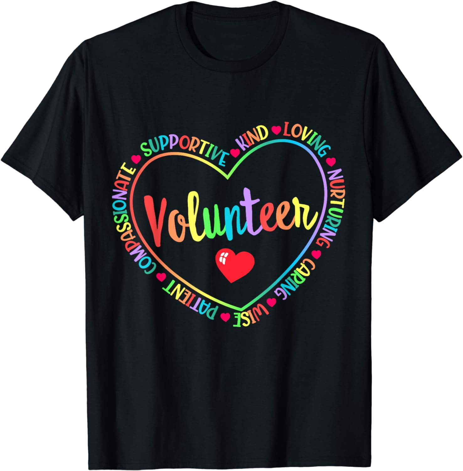 Cute Volunteer Volunteering Staff Uniform Event Church Group T-Shirt ...