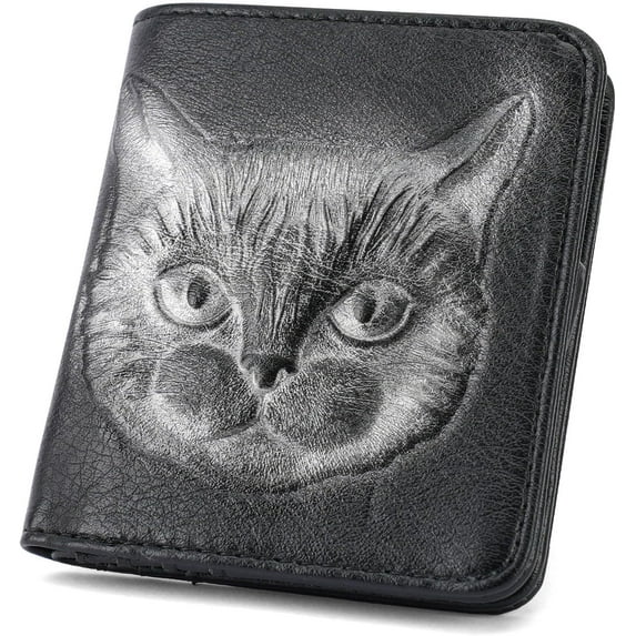 Cute Wallet for Women, Small Leather Womens Wallet Slim Blocking Bifold ...