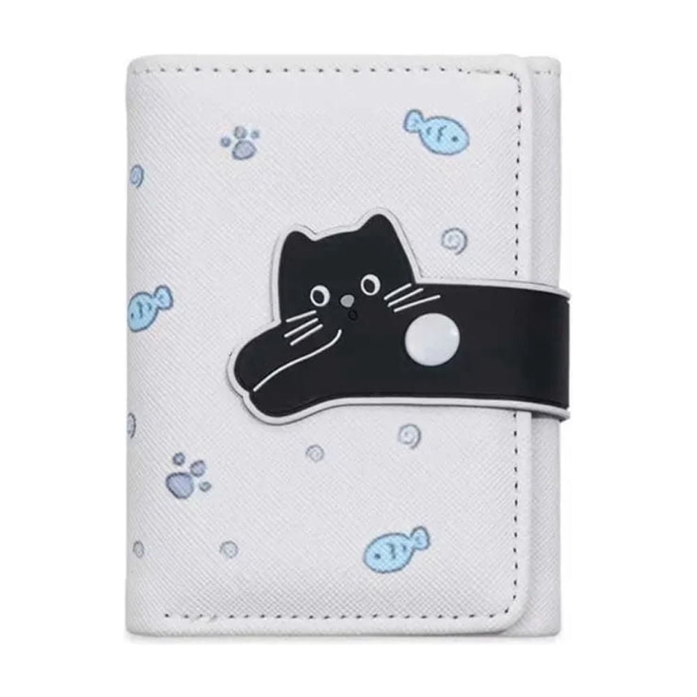 Cute Wallets for Women,PU Leather RFID Blocking Small Trifold Wallet ...