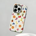 Cute Watercolor Summer Fruit Collage Phone Case iPhone 17 11 12 13 14 ...
