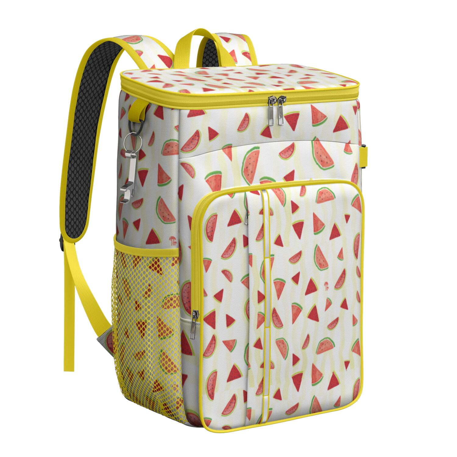 Cute Watermelon Aesthetic Backpack Cooler, Insulated Leakproof Lunch ...