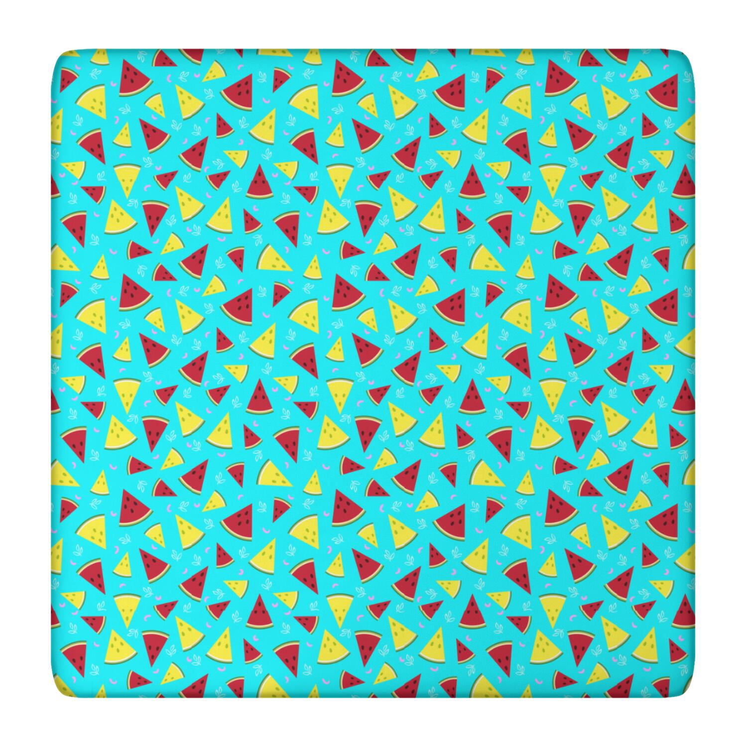 Cute Watermelon Elastic Fitted Table Cover - Square Tablecloth for ...