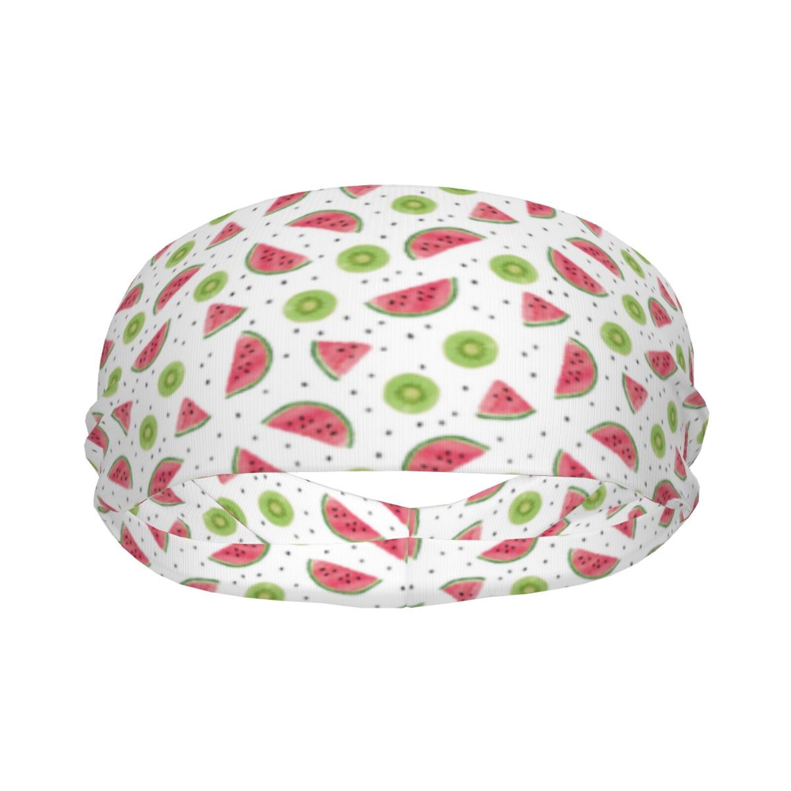 Cute Watermelon Kiwi Headbands for Women/Men, Elastic Wide Soft Sweat ...