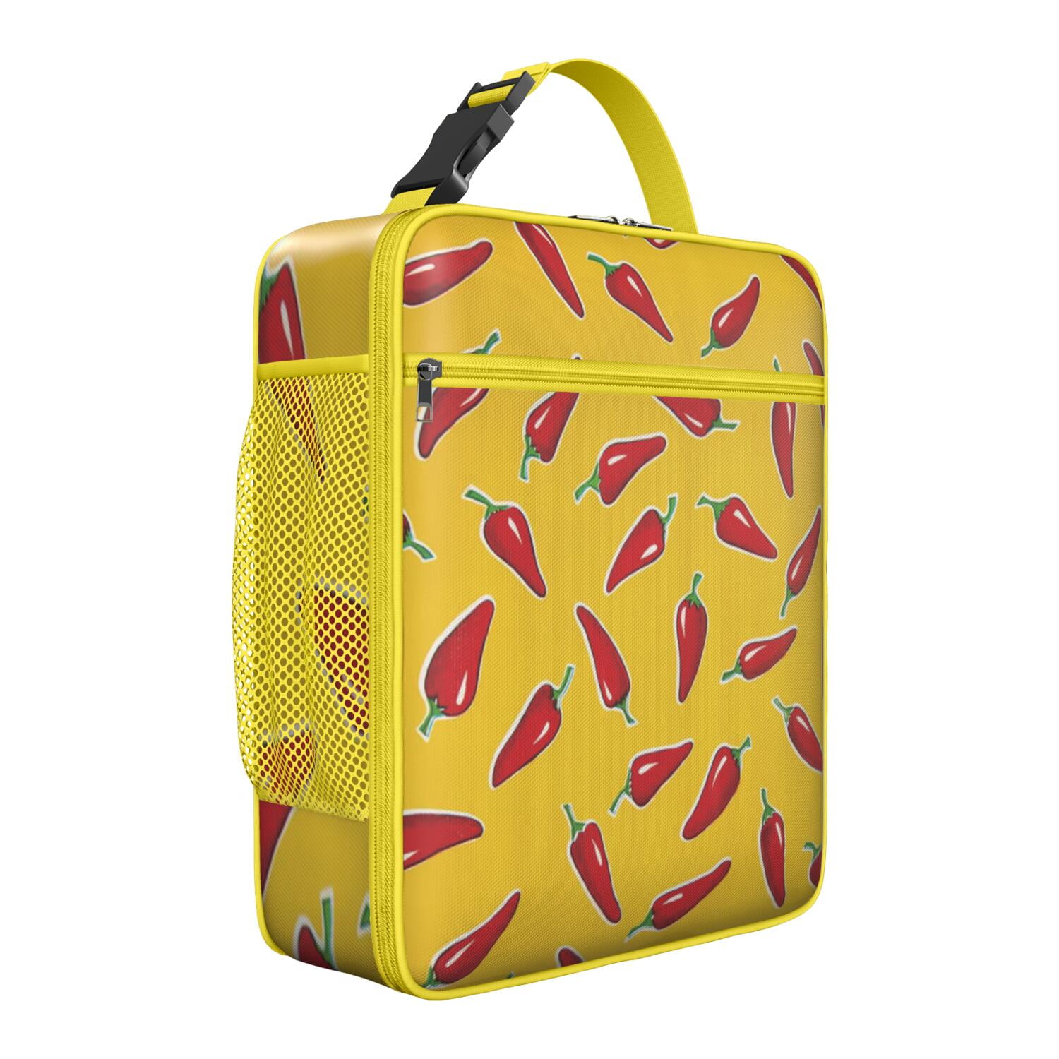 Cute Watermelon Print Insulated Lunch Bag – Bright Summer Tropical ...