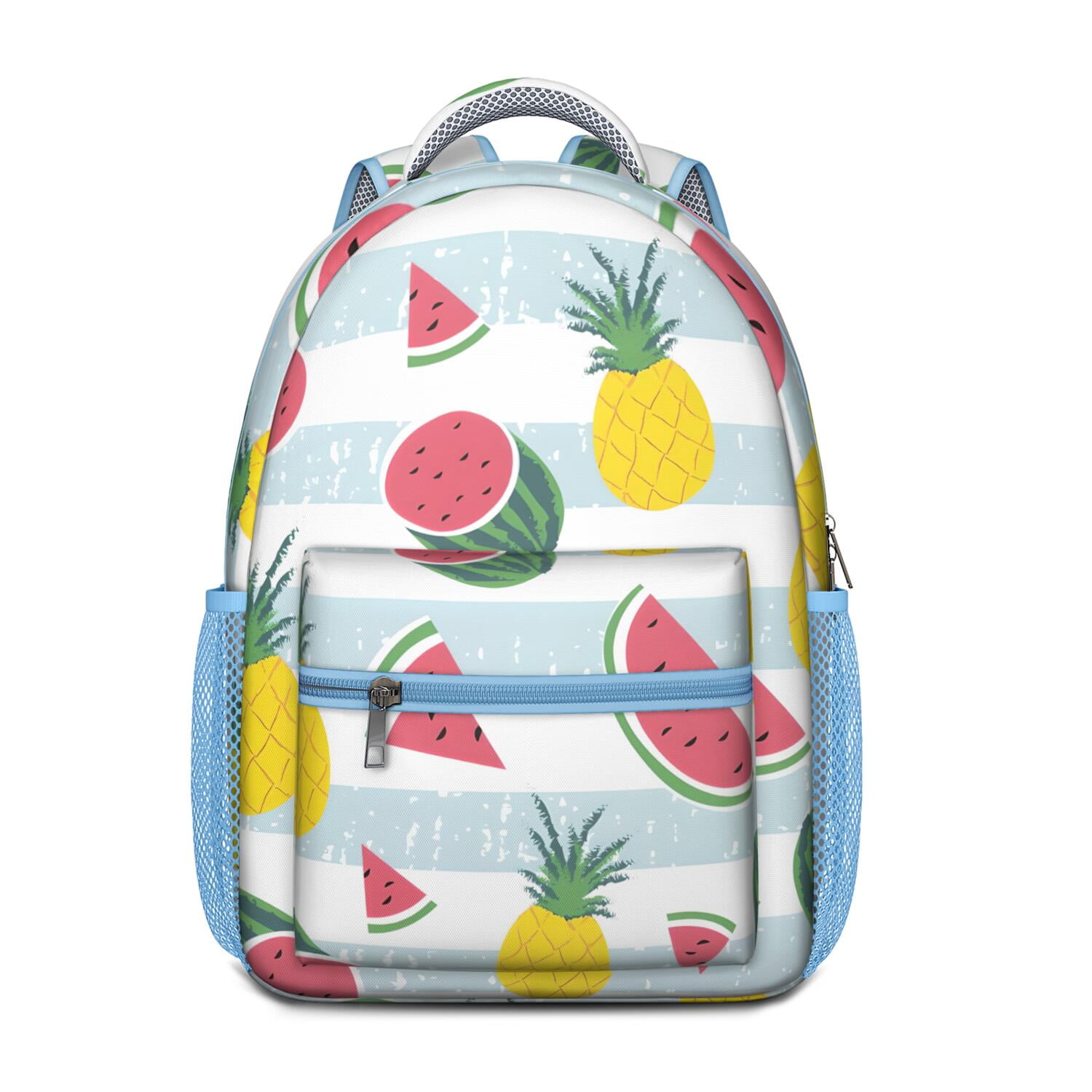 Cute Watermelon Tropical Design Backpack - Waterproof & Spacious School ...