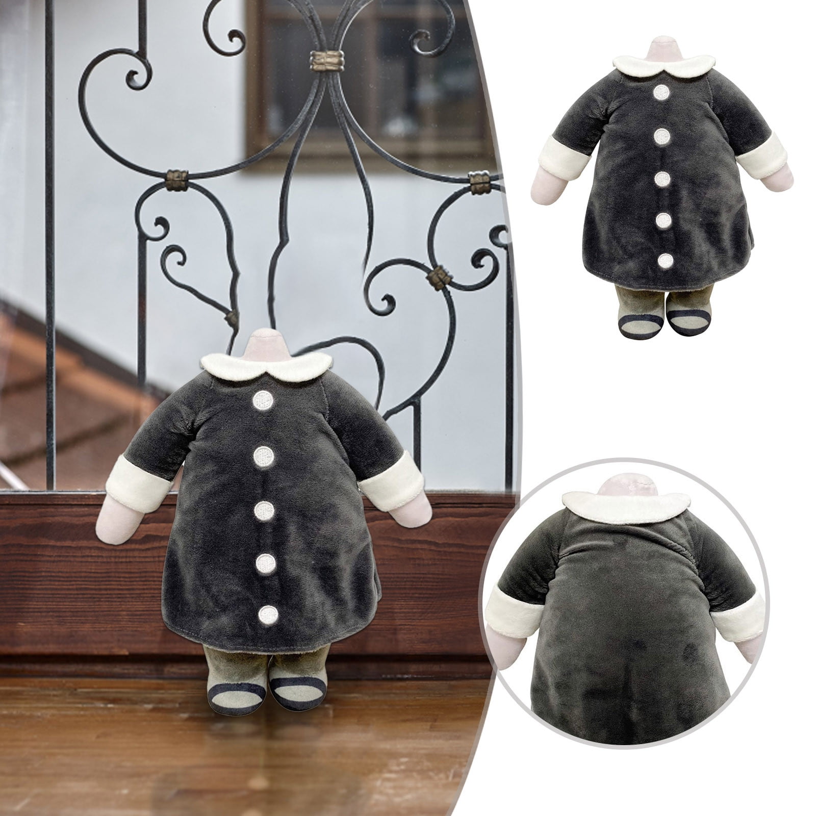 Cute Wednesday Addams Family Doll Plush Addams Family Wednesday ...