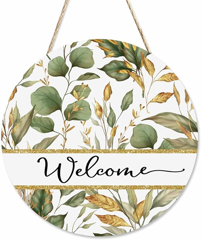 Cute Welcome Sign for Front Door We Hope You Like Dogs 12x12 in Hanging ...