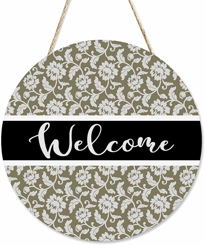 Cute Welcome Sign for Front Door We Hope You Like Dogs 12x12 in Hanging ...