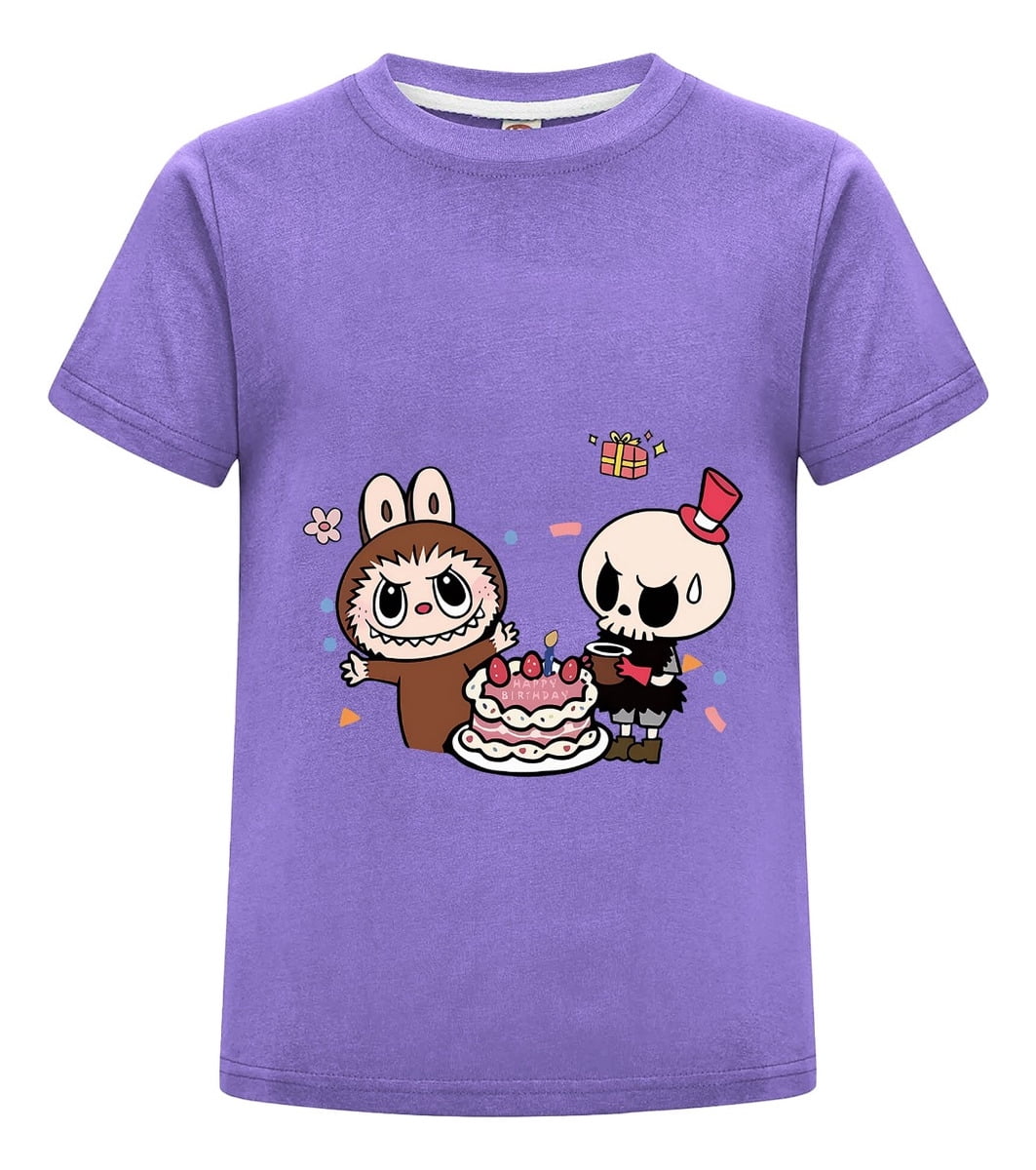 Cute Whimsical creature Kids T-Shirt – Funny Cartoon Character Summer ...
