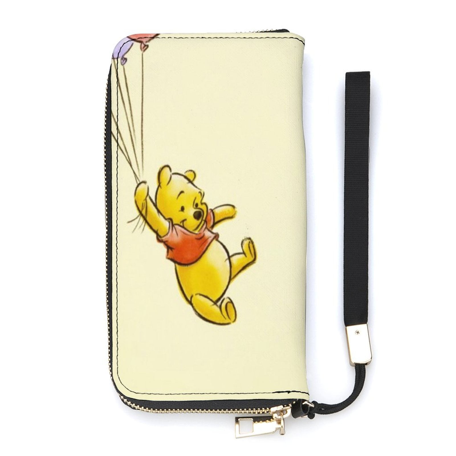 Cute Winnie The Pooh Wallet For Women Wristlet Purse Large Credit Card ...