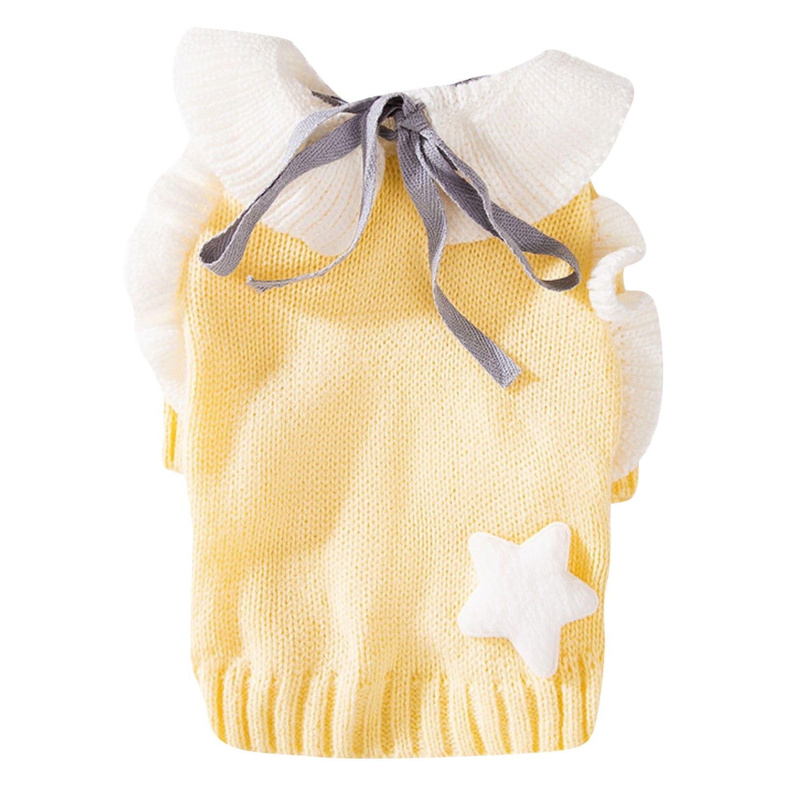 Cute Winter Dog Sweater Thick Dog Clothes For Small Medium Dogs Girl ...