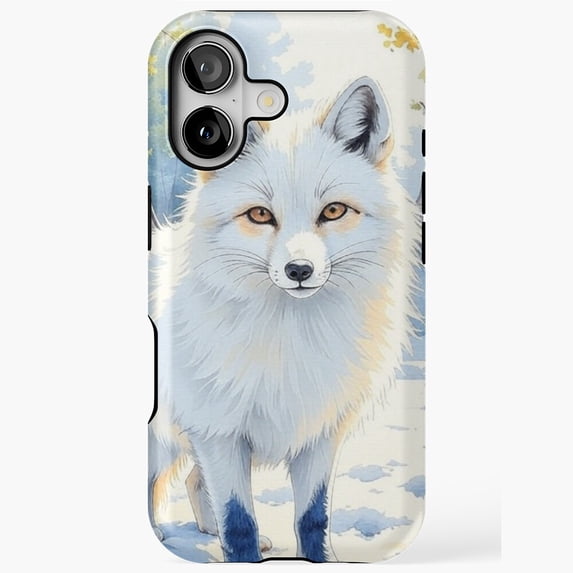 Cute Winter Foxo Snowy Animal Friend Holiday Gift Phone Case 17 16 15 ...