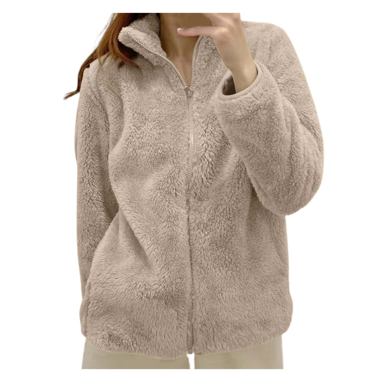 Cute Winter Jackets for Women Trendy Warm Outerwear Clothing Full Zip ...
