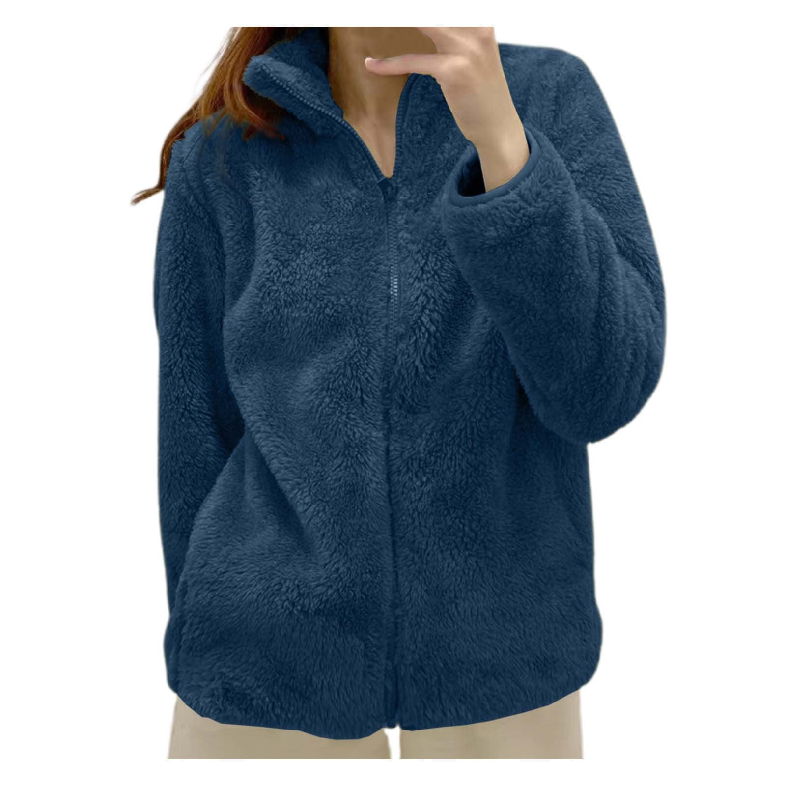 Cute Winter Jackets for Women Trendy Warm Outerwear Clothing Full Zip ...