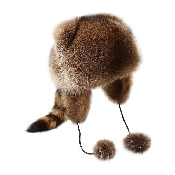 Cute Winter Raccoon Hat for Babies, Ear Protection and Warmth, Soft ...