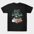 Cute Wizard Dragon Book Lover Funny Magic School Fantasy Reading ...