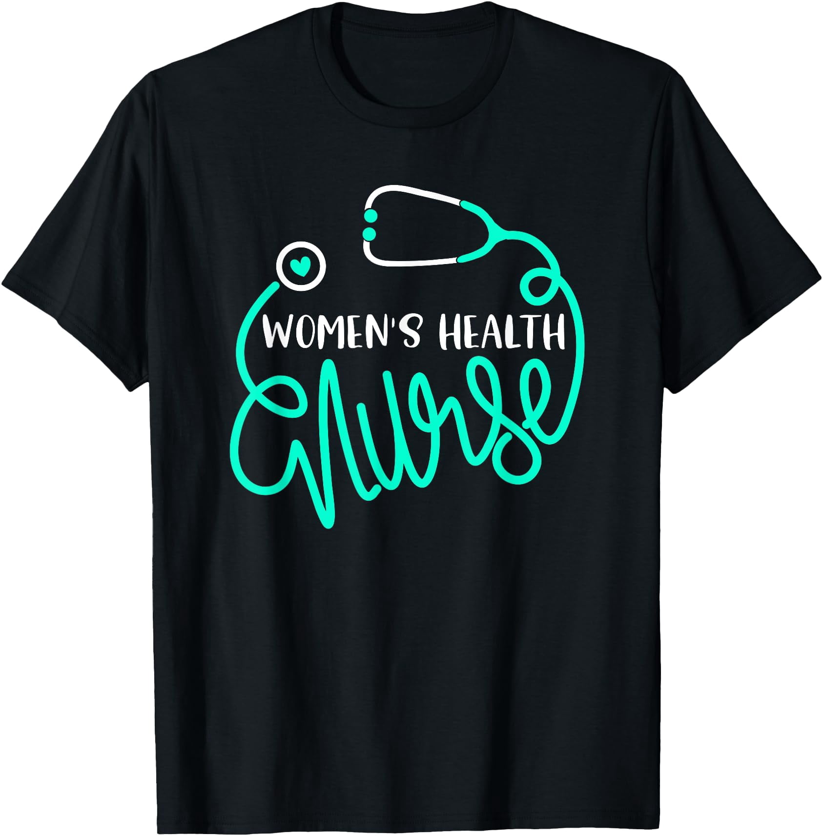 Cute Women's Health Nurse OB-GYN T-Shirt for Comfortable and Stylish ...