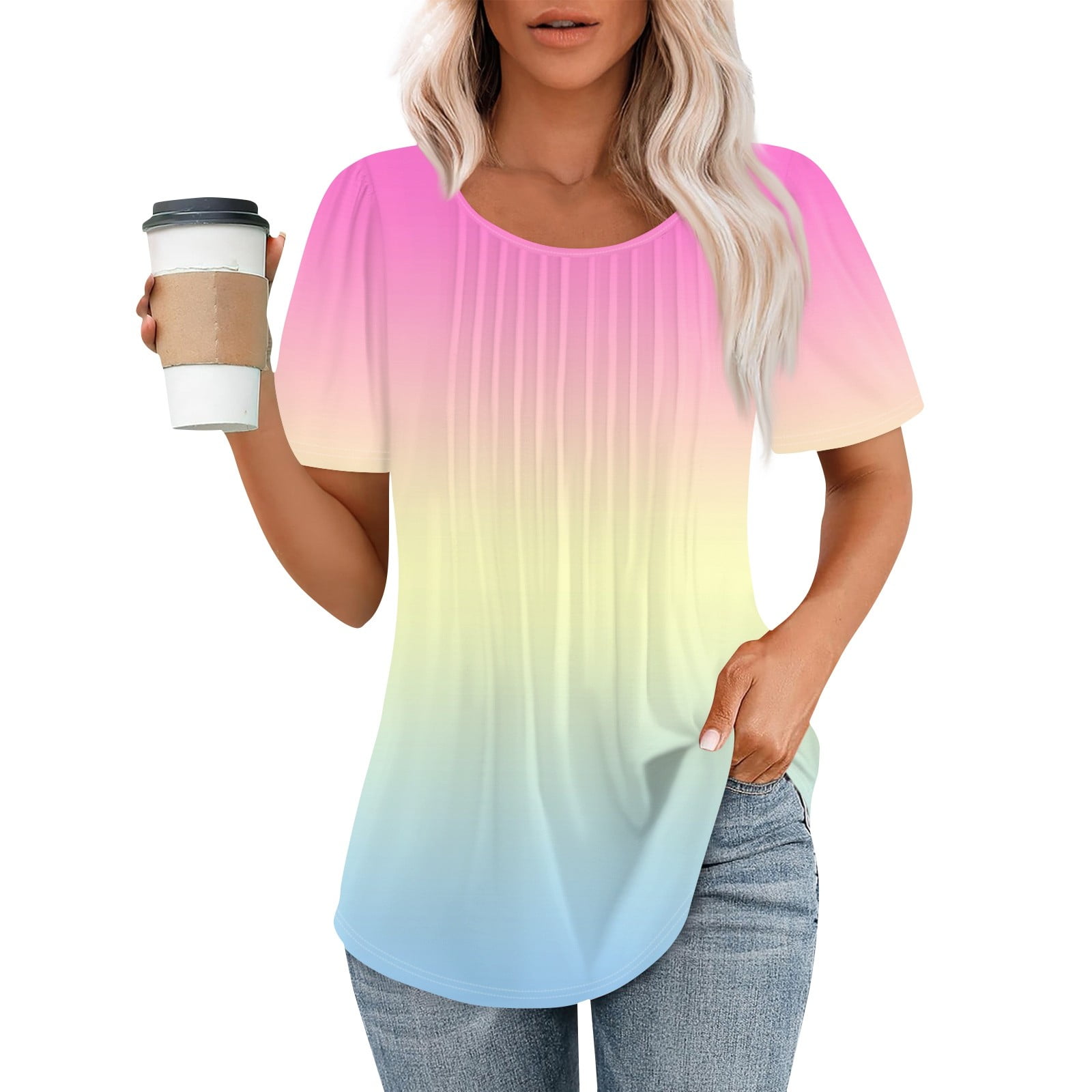 Cute Womens Summer Tops - Walmart.com