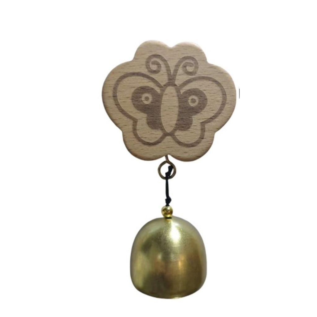Cute Wooden Shape Doorbell Decorative Door Chimes Elegant Metal ...