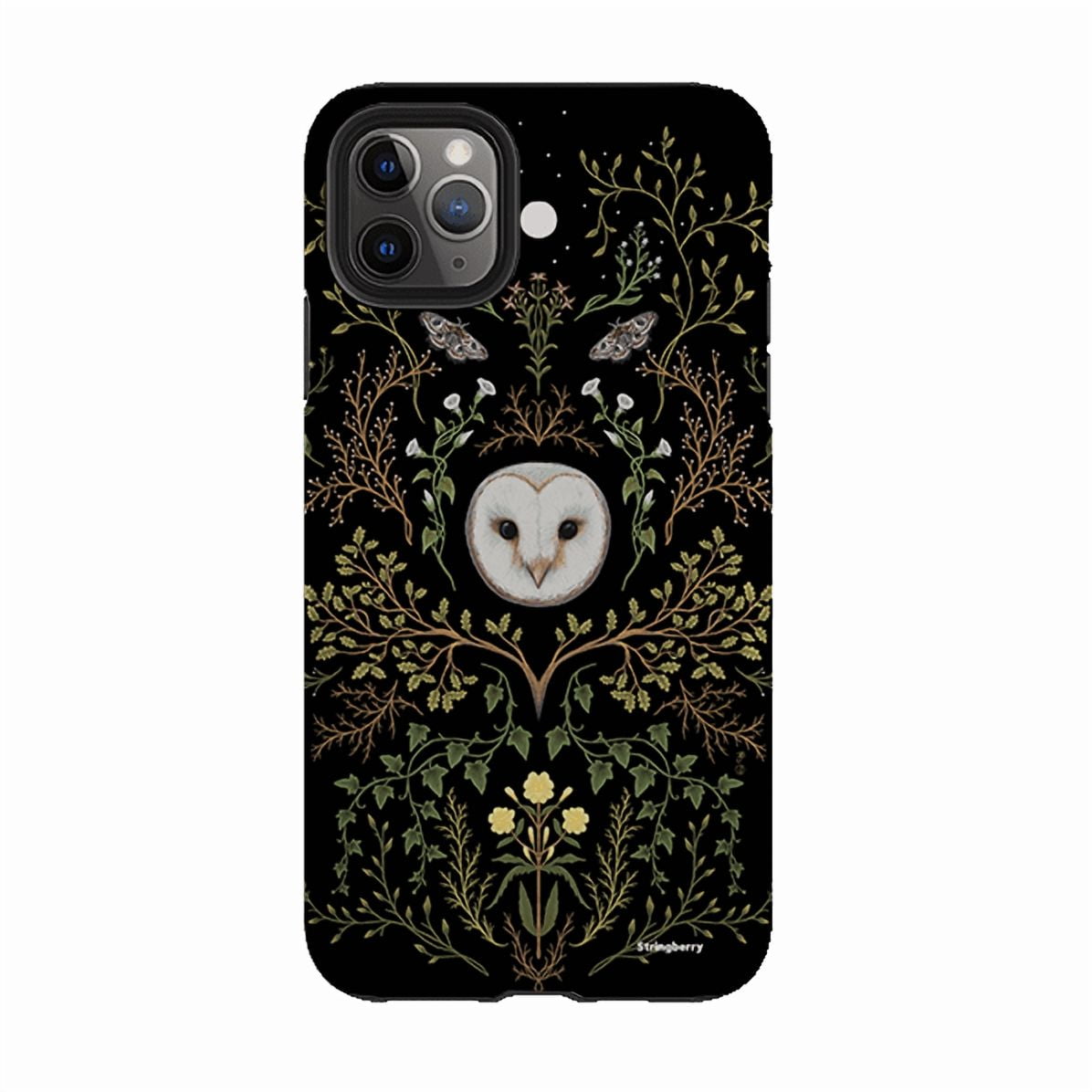 Cute Woodland Animal Owl Pattern Phone Case for iPhone 11 12 13 14 15 ...