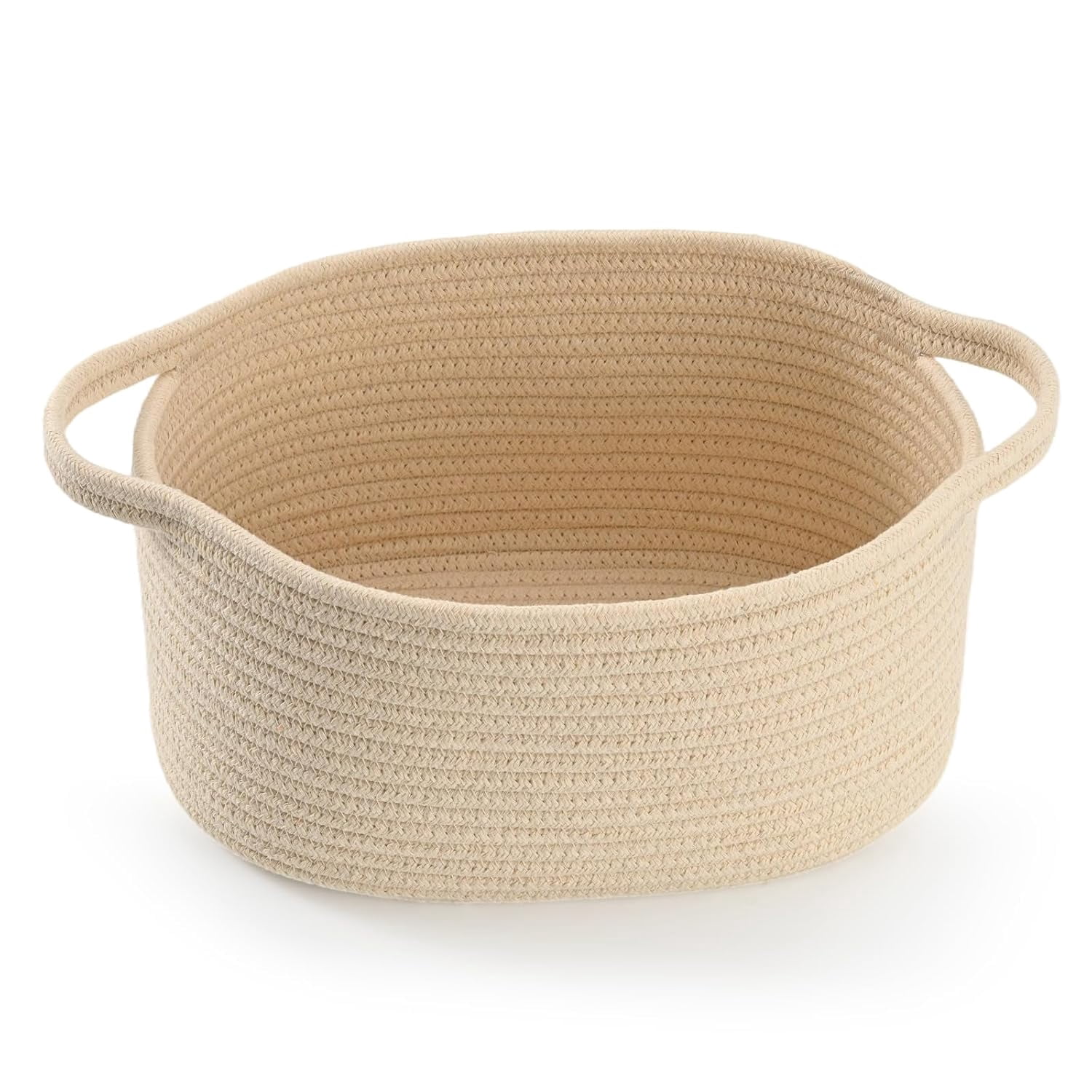 Cute Woven Storage Basket with Handle, Baskets for Gifts Empty, Gift ...