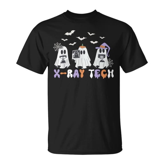 Cute XRay Tech Ghosts Boo Sheet Radiology Halloween TShirt - Walmart.com