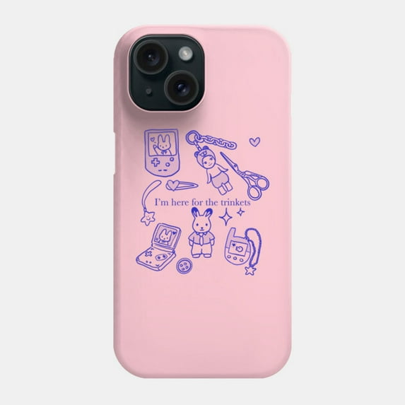 Cute Y2K Trinkets Funny 2000s Nostalgia Compatible Phone Case for ...