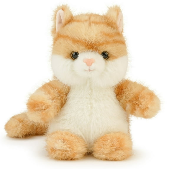 Cute Yellow Cat Plush Stuffed Animals, 6" Soft Cat Stuffed Plushies ...