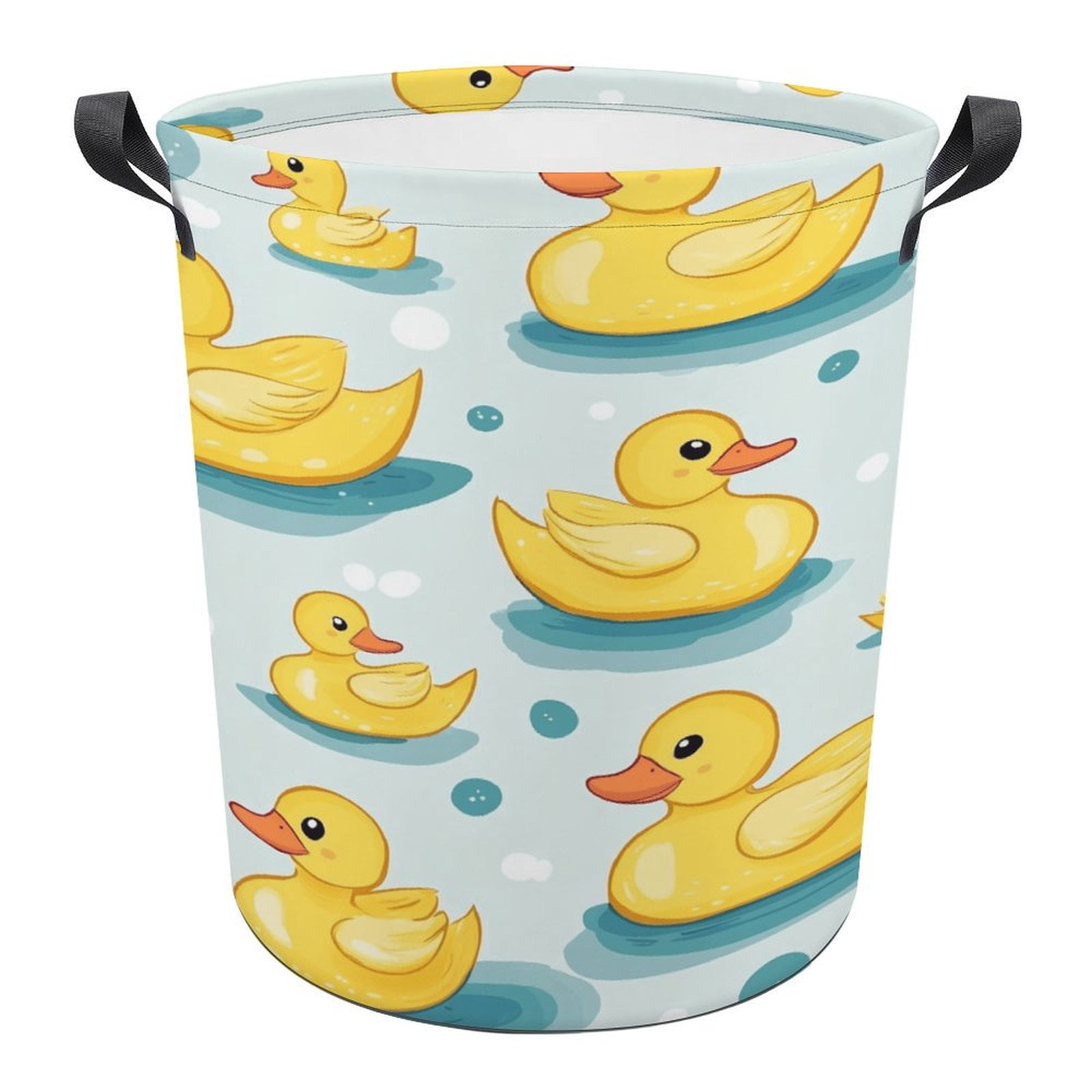 Cute Yellow Duck (22) Laundry Basket Storage Basket Controller Clothes ...