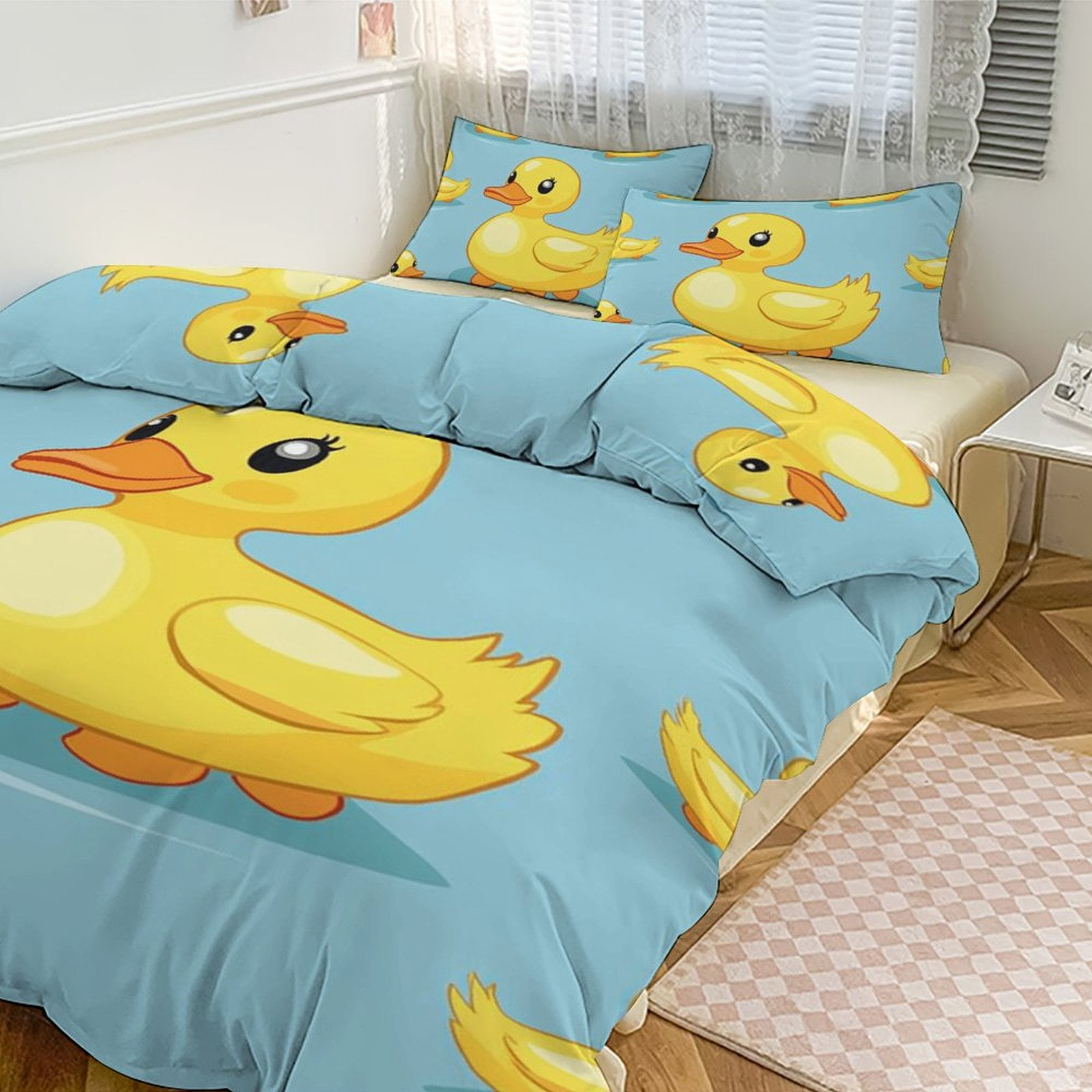Cute Yellow Duck (7) 3D Duvet Cover Set Quilt Cover Theme of Kid Boy ...