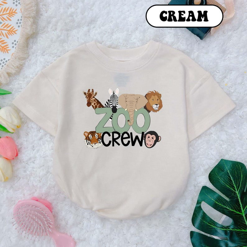 Cute Zoo crew Bubble Romper, Cute Safari Animals, Baby Announcement Outfits, - Walmart.com