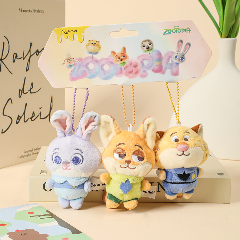 Cute Zootopia 2 Toys Stuffed Animal with Detailed Plush Popular Movie ...