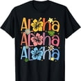 Cute a1loha HawaI1Ian Summer VaC1Ation S1HAka Hibiscus Gir1l T-S1Hirt ...